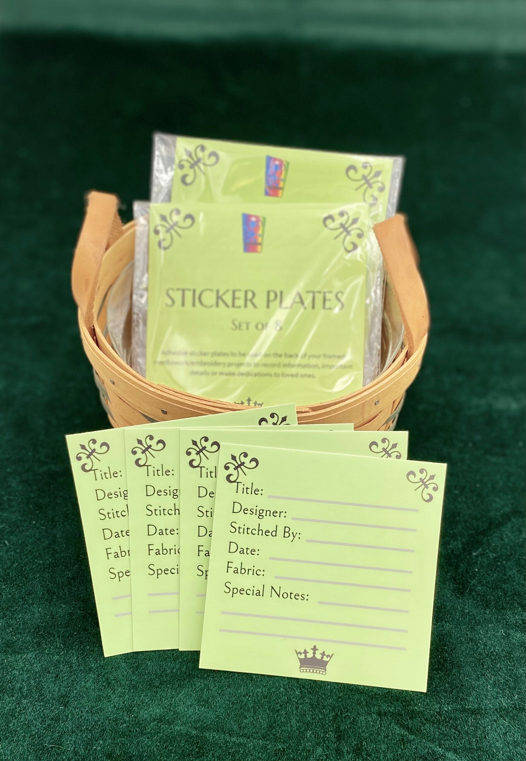 Sticker Platesdescription Labels for Cross Stitch Needlework - Etsy