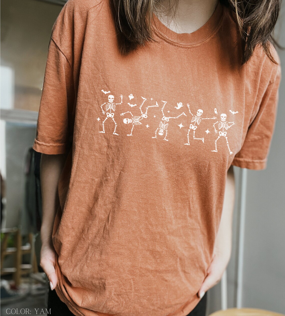 Dancing Skeletons Skeleton Shirts Halloween Shirt - Etsy