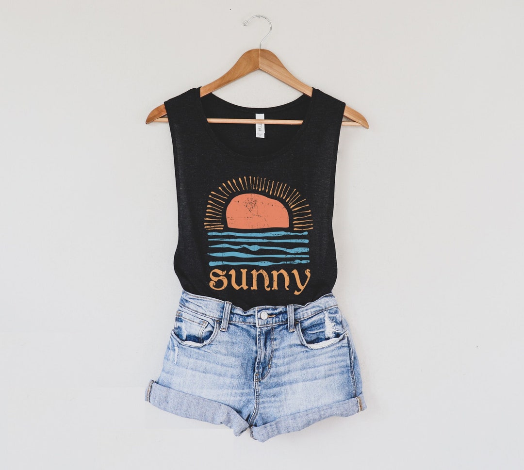 Nature Tank, Muscle Tank, Beach Tanks, Beach Shirt, Sunshine, Summer ...