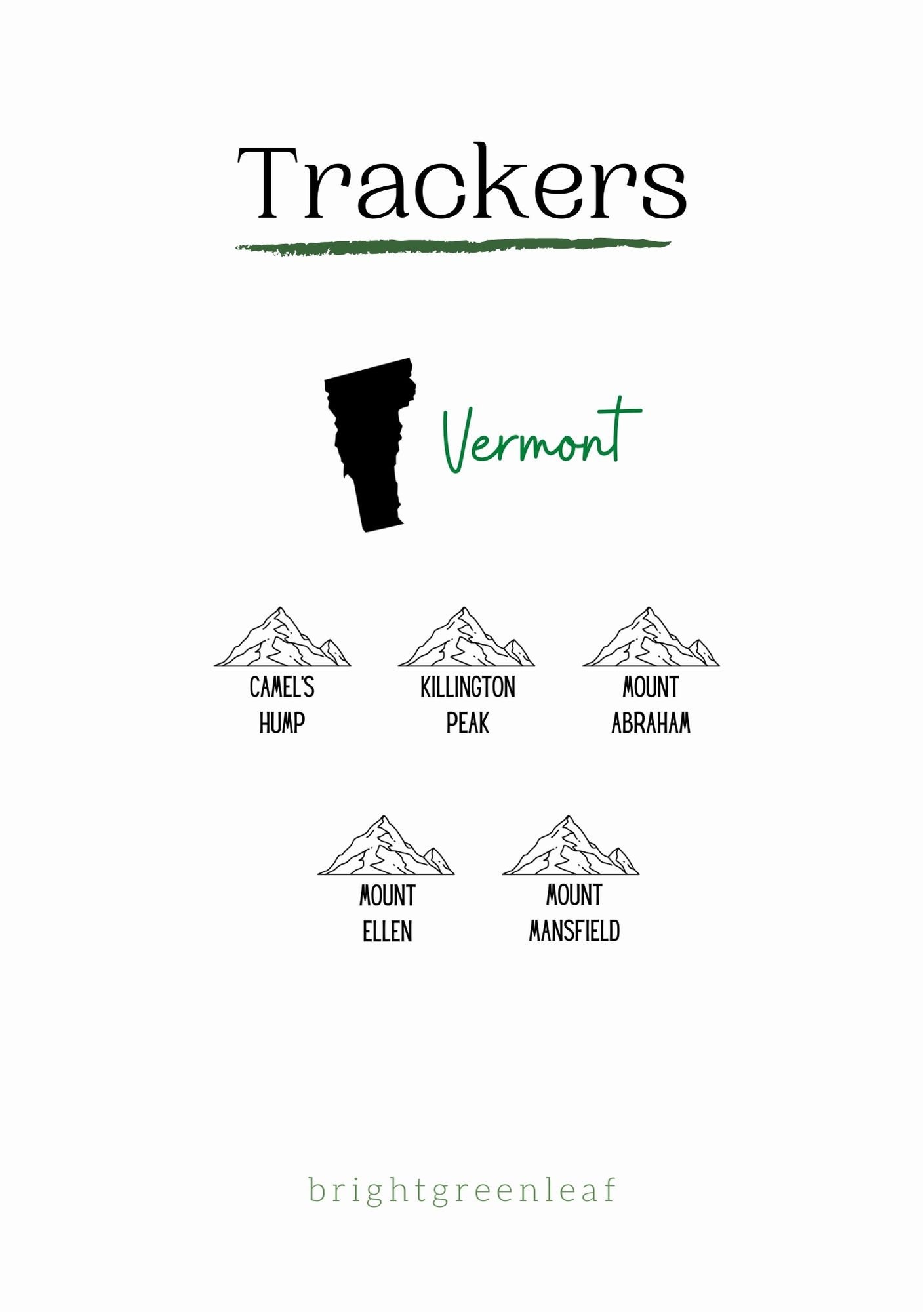 Hiking Record: 4000 Footers New England 67, Digital Download, NE67 ...