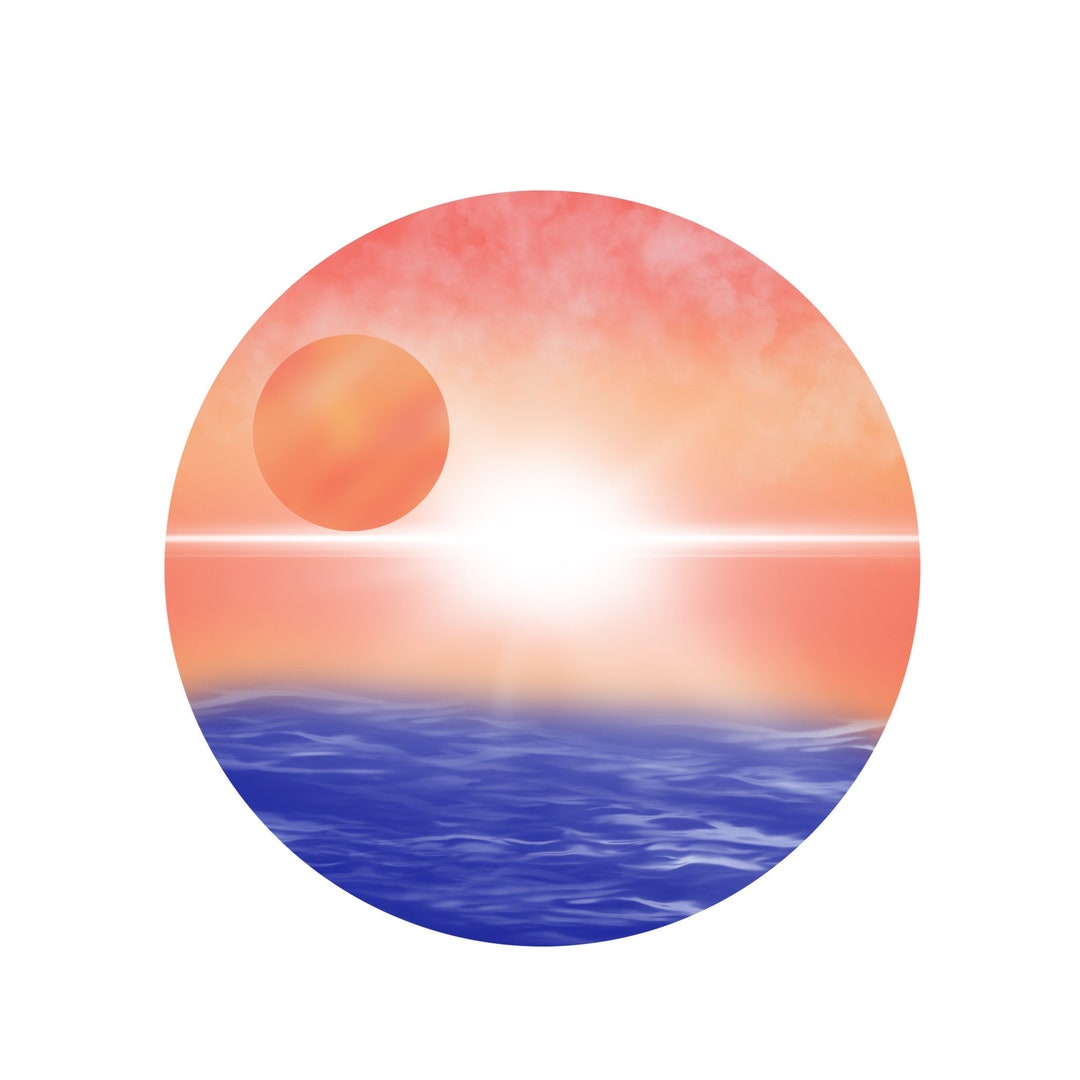 Beach Sunset Printable Photo, Beach Sunset Wall Art - Etsy