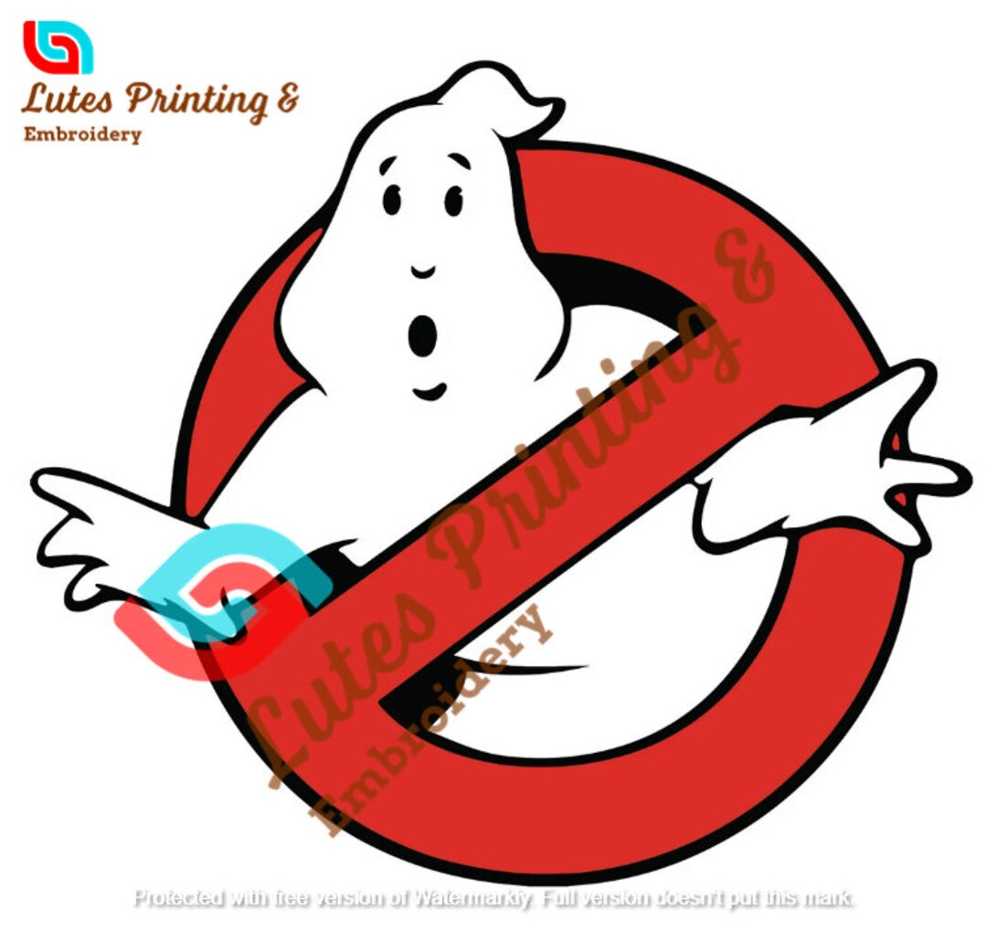 Ghostbusters Logo Embroidery File - Etsy