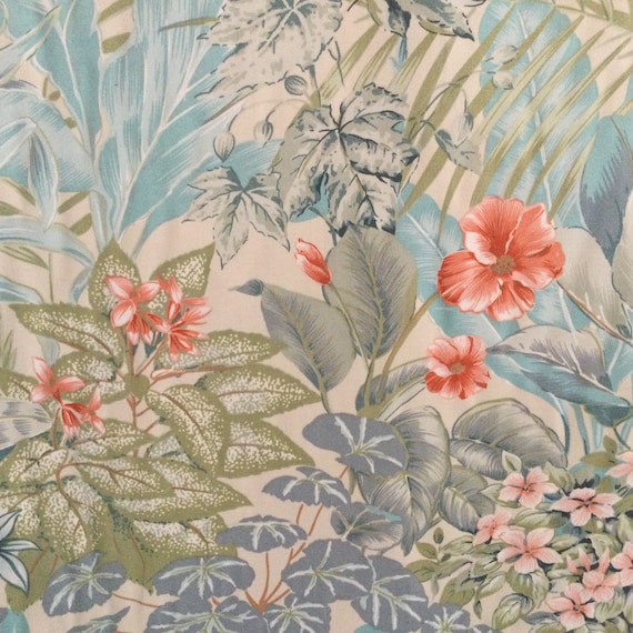 Vintage Crowson Fabric amalfi From 1980s | Etsy