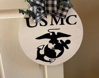 Usmc Door Sign - Etsy