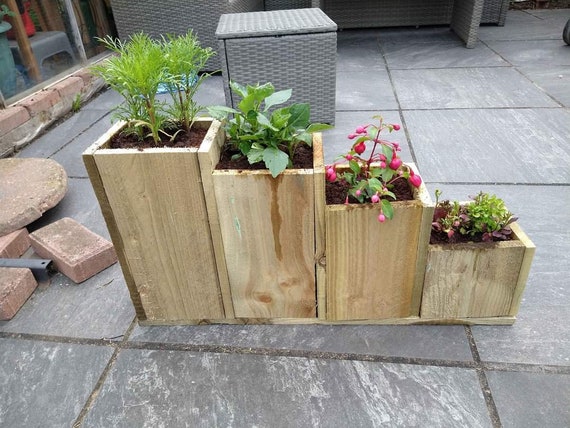 Garden Planter Herb Planter Flower Planters Patio Planters - Etsy UK