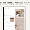 Neutral Digital Planner, Aesthetic Digital To-do List, Goodnotes ...