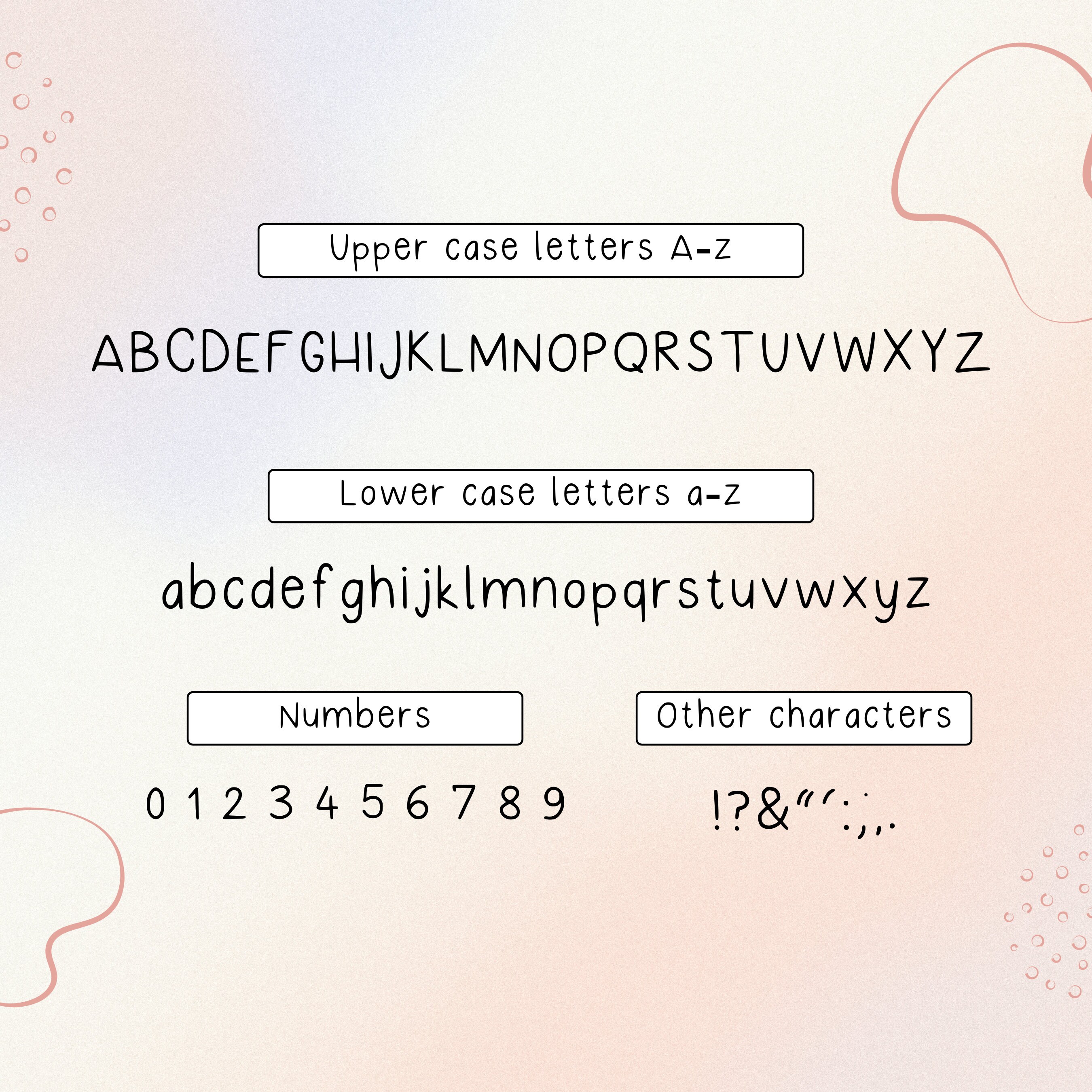 Goodlife Font: Handwriting Font for Digital Planning (OTF, TTF) - Etsy