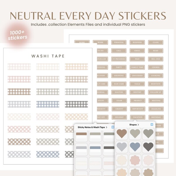 Planner Labels - Etsy