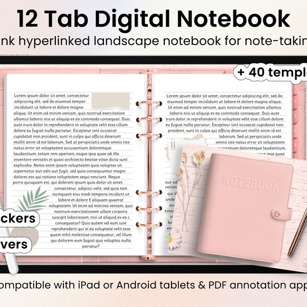 Goodnotes Notebook - Etsy