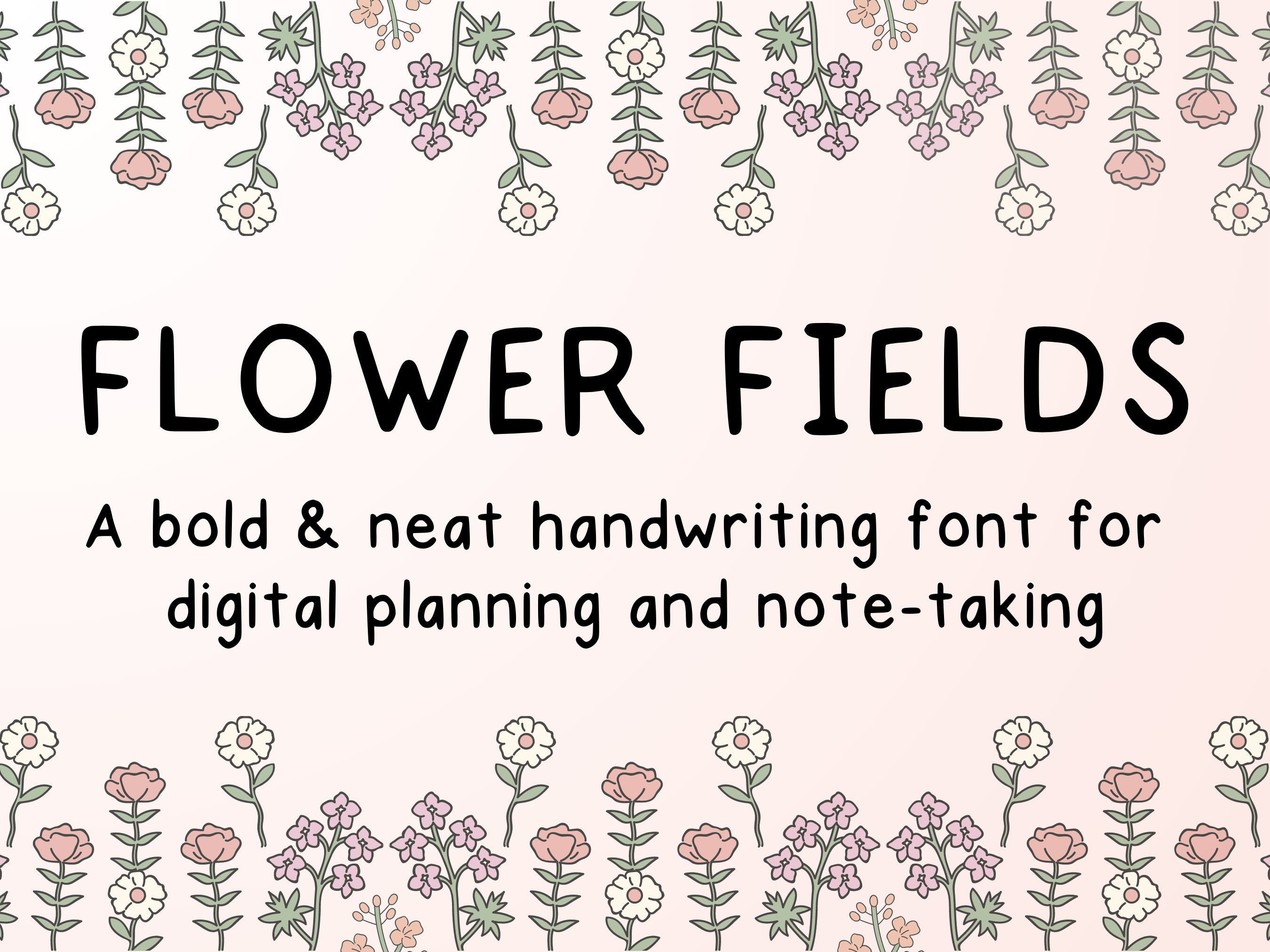 Handwritten Font Bundle, Handwriting Fonts, Handwritten Fonts, Digital ...