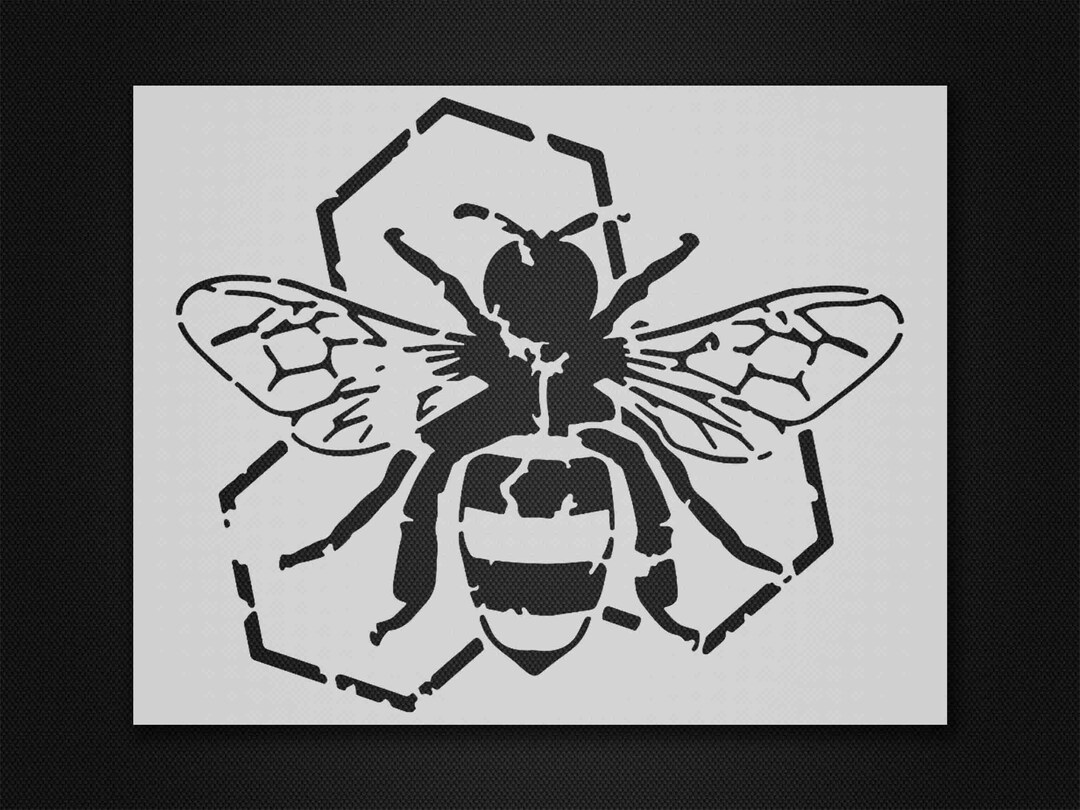 Bee Stencil - Reusable&durable Mylar - 10 Mil - Etsy
