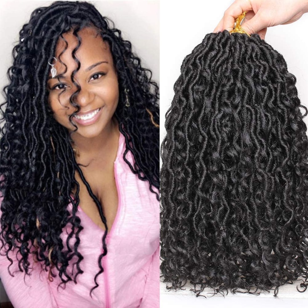 Faux Locs CROCHET 14inch 112 PIECE HANDMADE Crochet Braid Hair ...