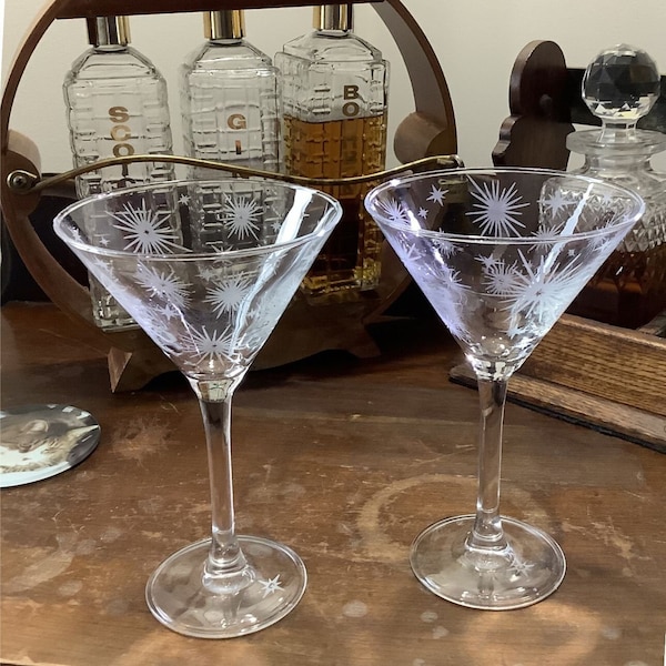 Retro Cocktail Glass - Etsy