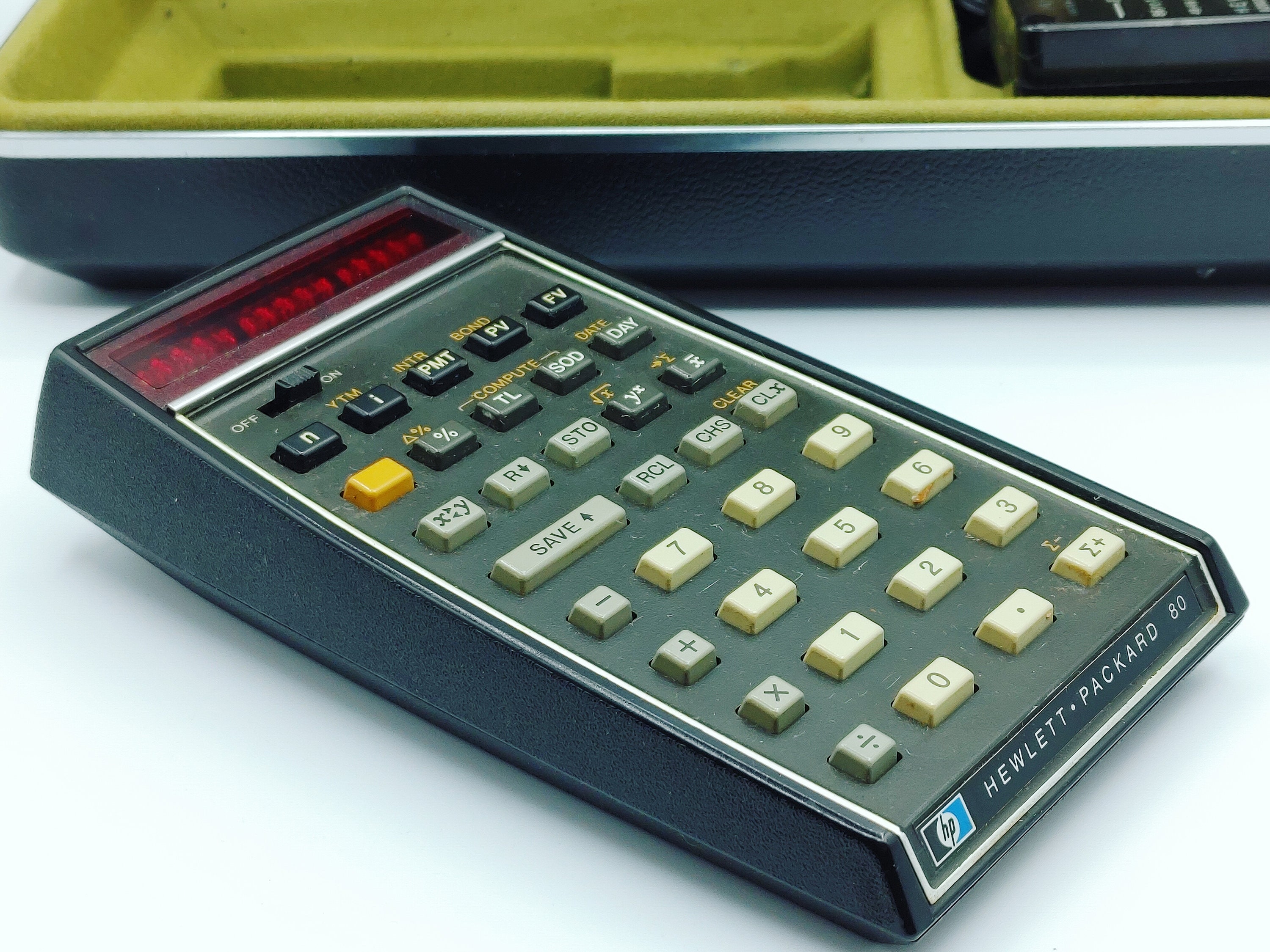 Vintage RARE 1973 Hewlett Packard HP-80 Calculator With Hard - Etsy
