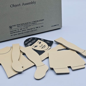 Vintage WISC-III Object Assembly the Psychology Corporation - Etsy