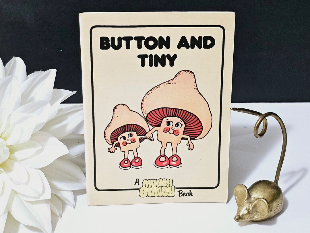 Vintage RARE 1979 the Munch Bunch First Edition Book BUTTON and TINY ...