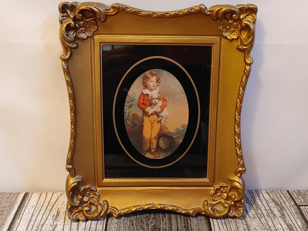 Vintage Miniature Gallery Wall Art of Master Simpson Arthur Devis ...