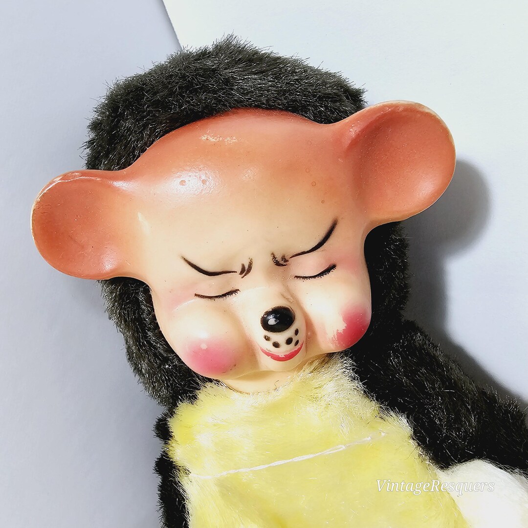 Vintage Ganz Bros Toys Toronto Rubber Faced Plush Ganz Pouting Rubber ...