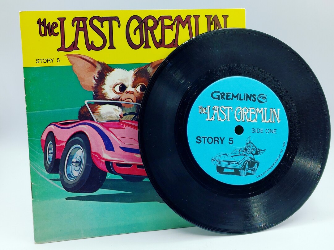 Vintage the Last Gremlin Story 5 Read Along Book and Record Set 16 Page ...