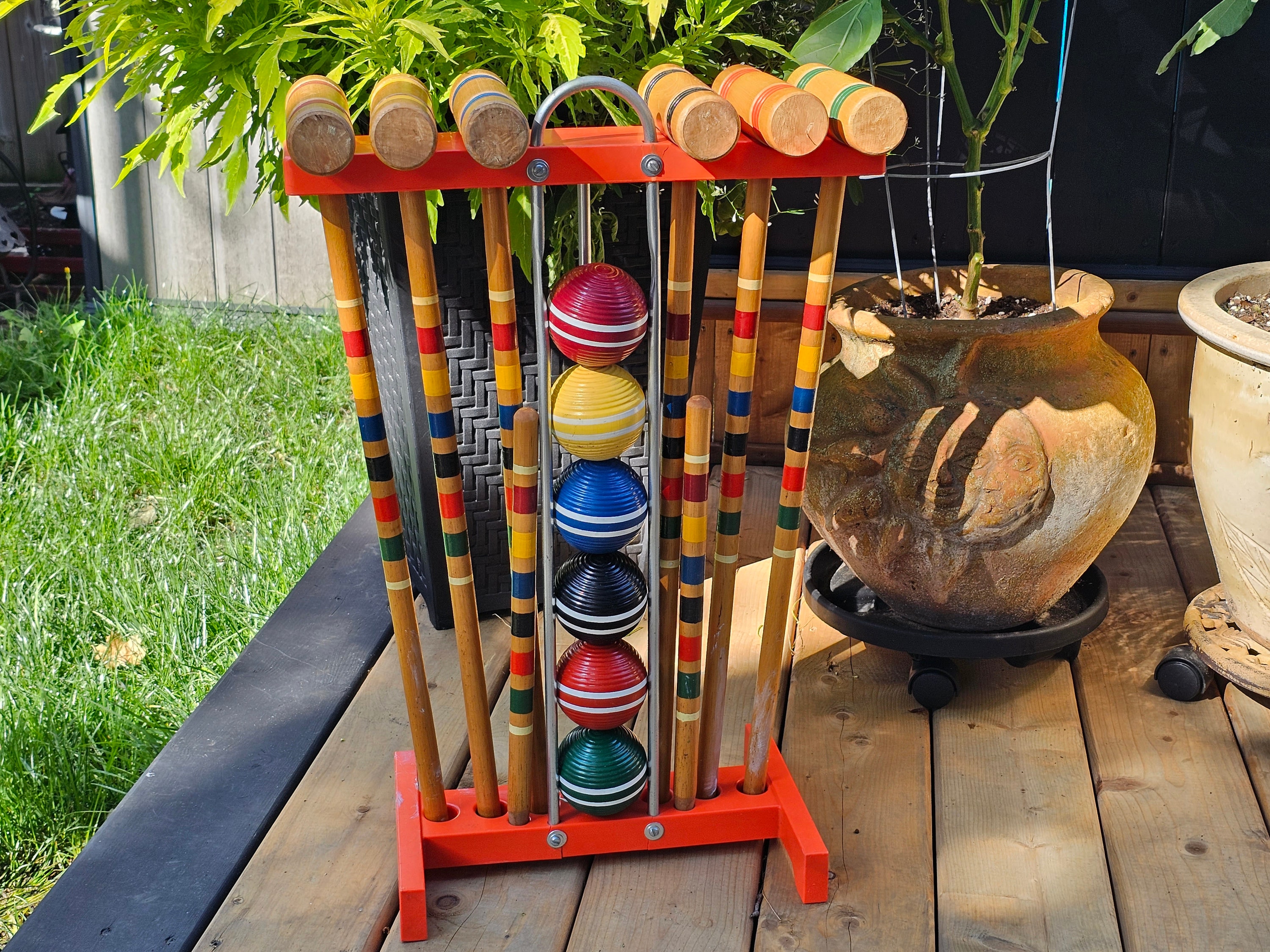 Croquet Set Made In England