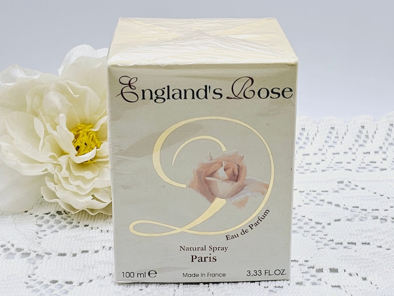 Vintage RARE French Perfume, Paris France Sealed England's Rose Eau De ...