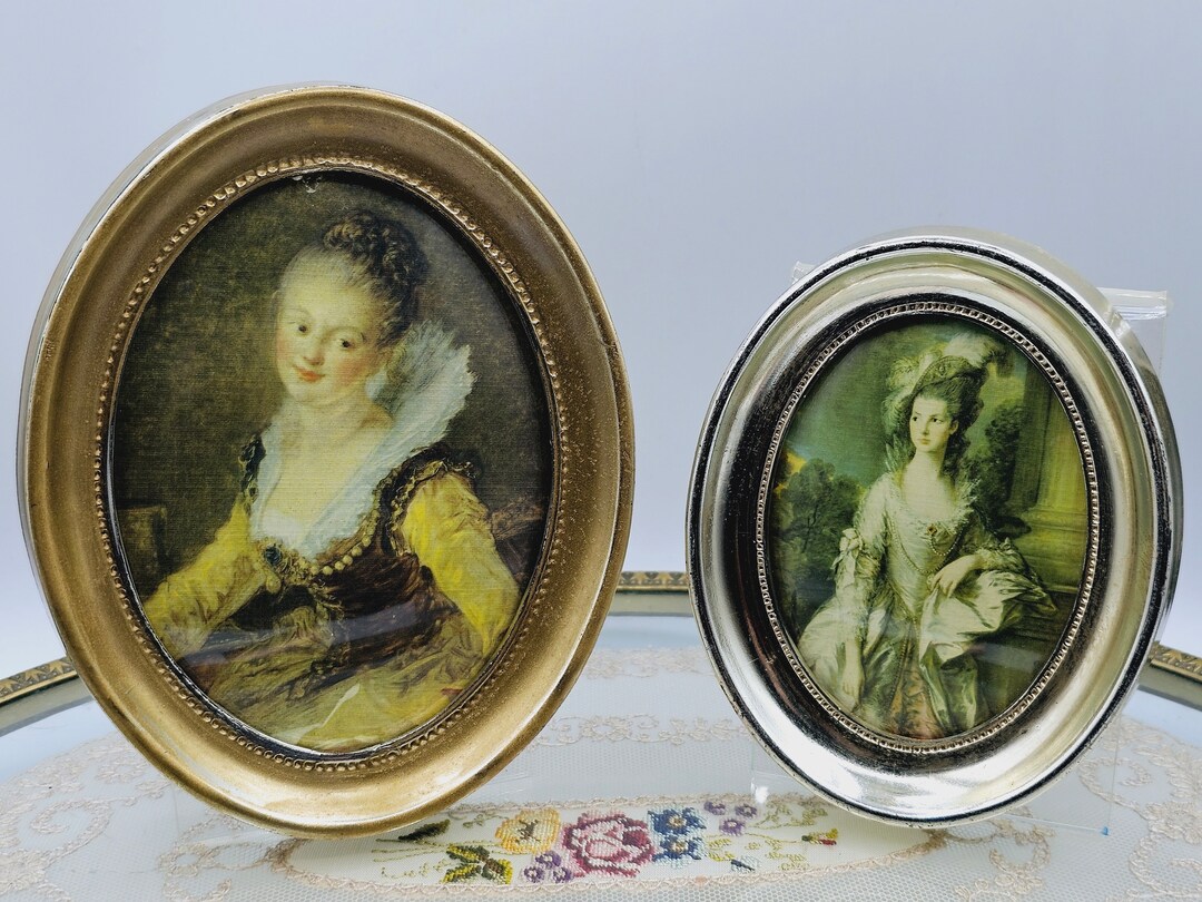 Vintage Pair of Miniatures Roberta Wood Wall Hangings Made in Italy ...