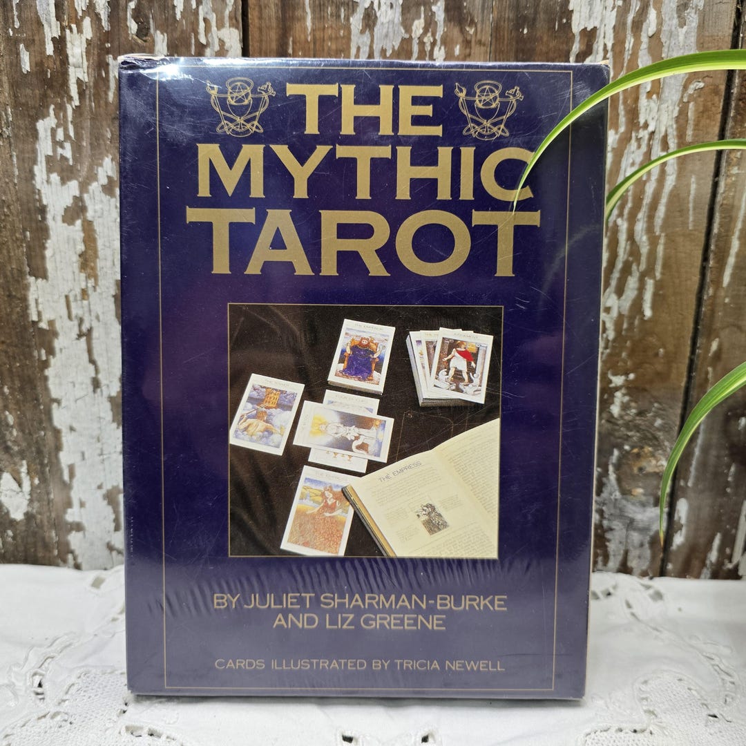 RARE OOP SEALED the Mythic Tarot Set by Juliet Sharman-burke Liz Green ...