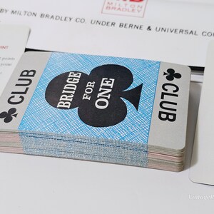 Vintage Goren's 1967 Bridge for One Board Game by Milton Bradley ...