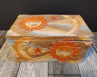 Moon Storage Box - Etsy