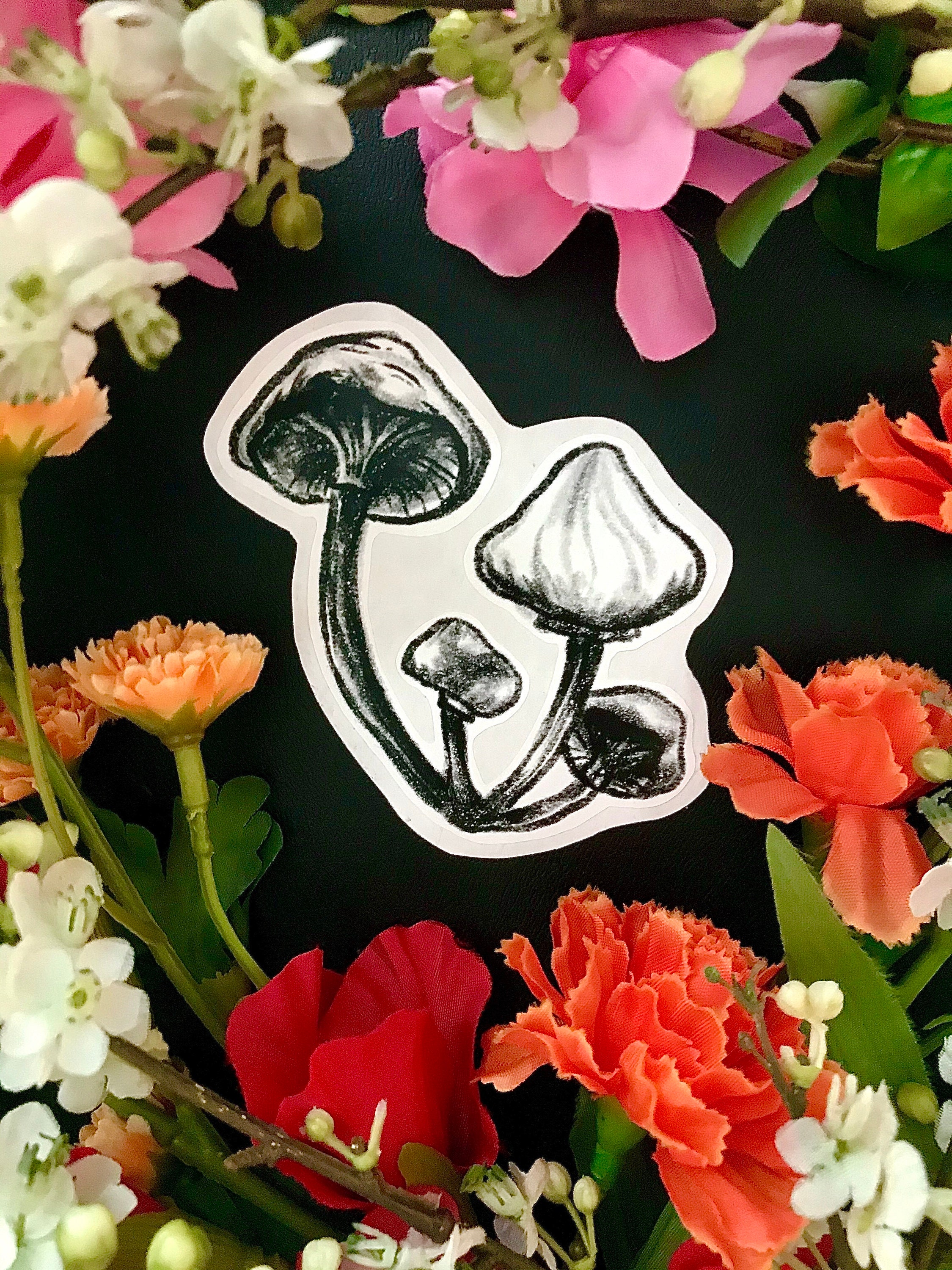 Cottagecore Illustrative Stickers Witchy Tattoo Vinyl Die - Etsy