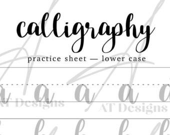 Loopy Calligraphy | Etsy