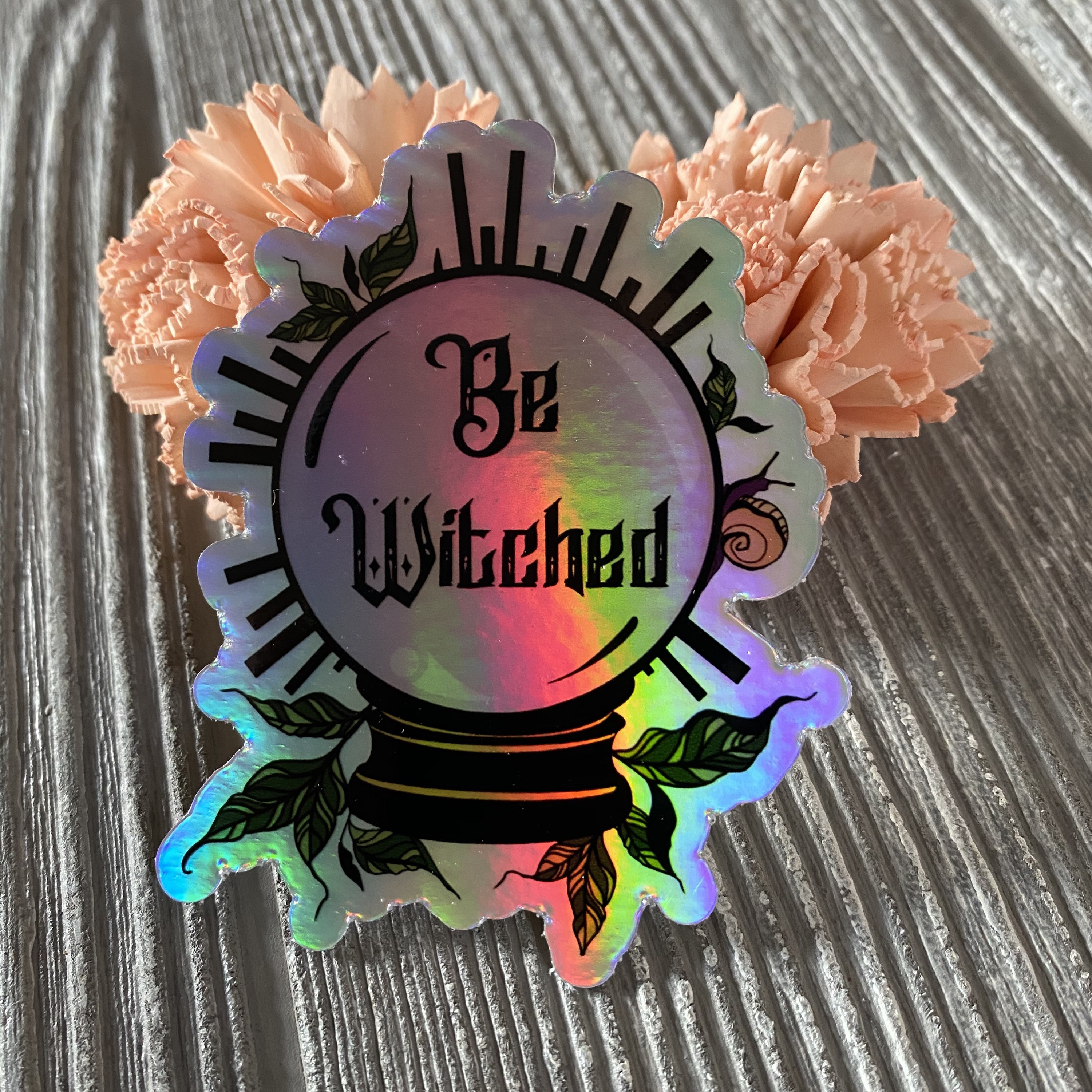 Witchy Stickers | Three Pack of Outdoor Stickers | Holographic Sticker ...