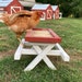 Amish Chicknic Table A Picnic Table for Chickens | Etsy