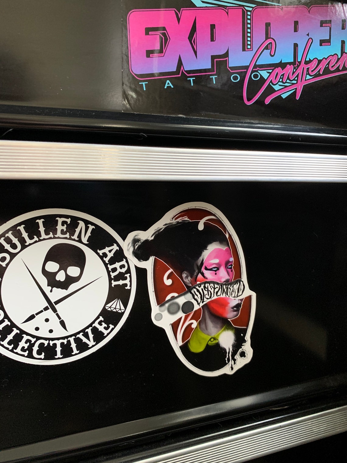 Graffiti Goth Girl Waterproof Sticker | Coated Outdoor Stickers ...