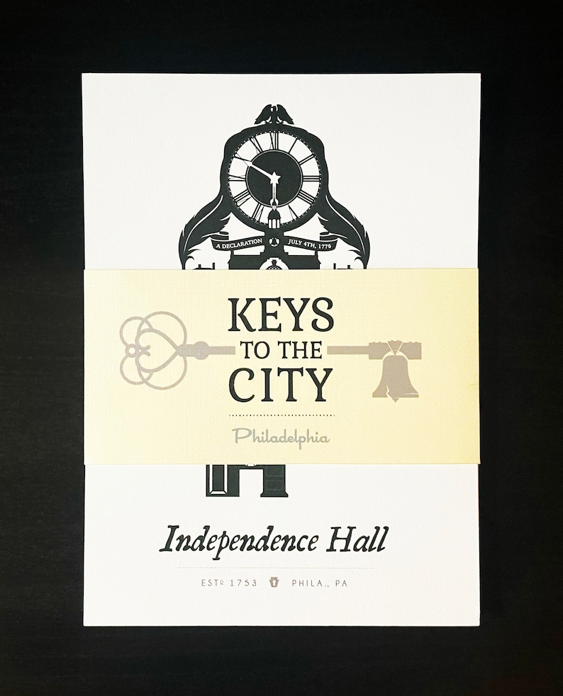 Philadelphia "keys to the City" - 5x7 Prints - Old City Collection (all ...