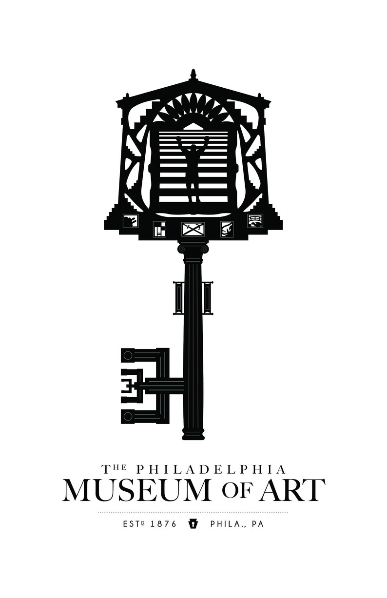 Philadelphia Art Museum keys to the City 11x17 | Etsy