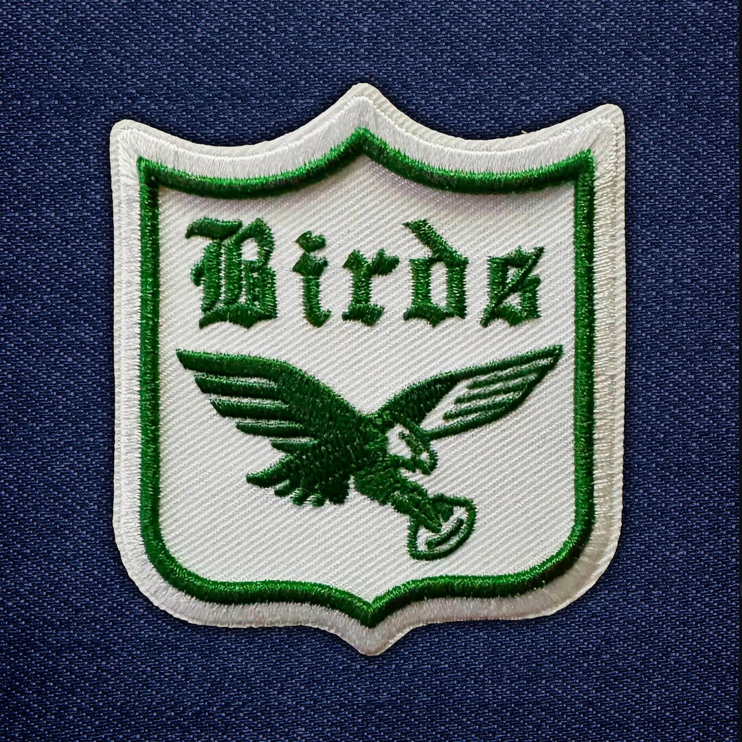 3D Philadelphia Eagles Patch 'BIRDS Shield' Raised Embroidered 3x3 - Etsy