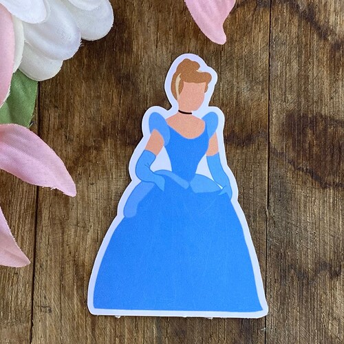 Cinderella Sticker Disney Princess Sticker Disney Stickers - Etsy