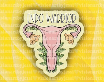 Endometriosis Awareness Stickers, Chronic Illness Gift, Endo Awareness ...