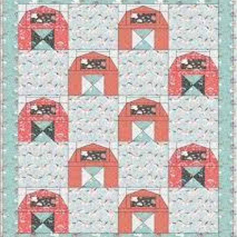 Farm Sweet Farm Quilt Kit - Etsy
