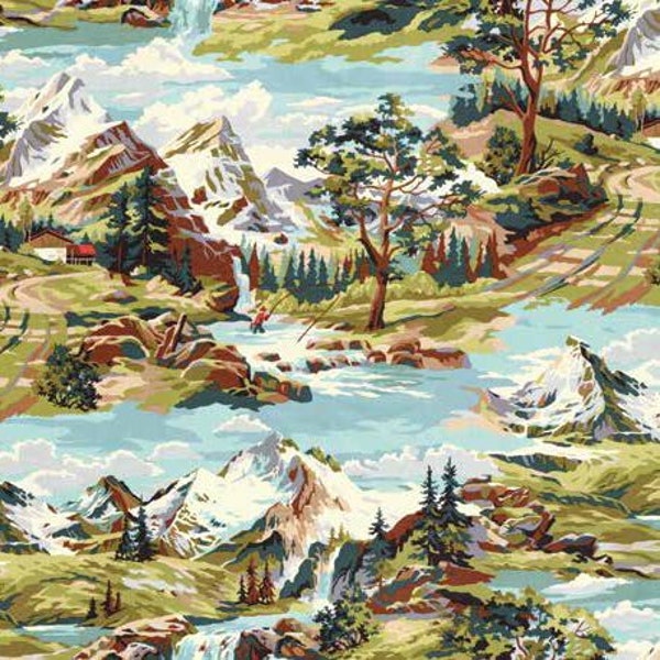 Moda Alpine Fabric - Etsy