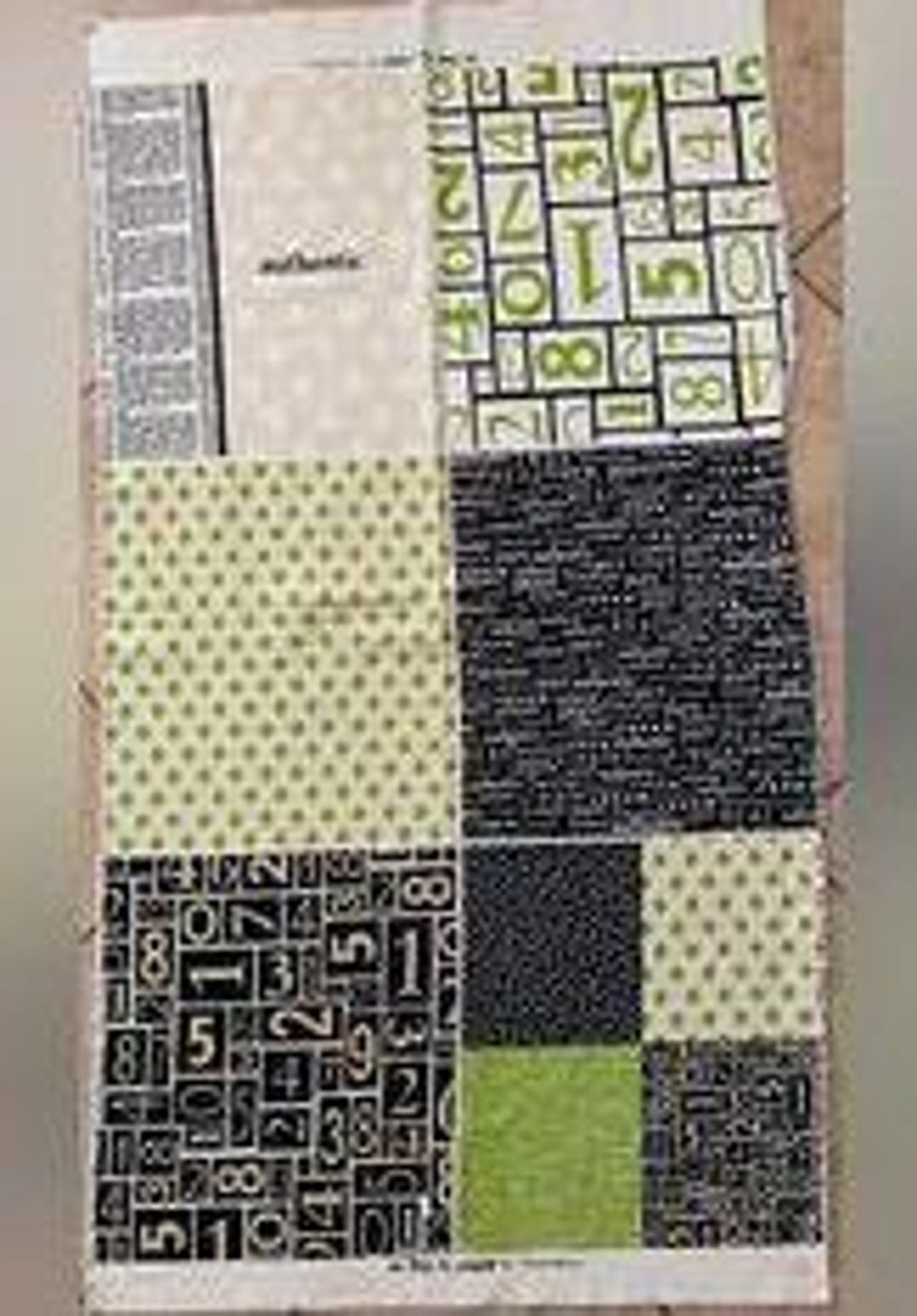 Authentic Sweetwater Panel 58x32 Color Block Canvas Prewashed Moda Out ...