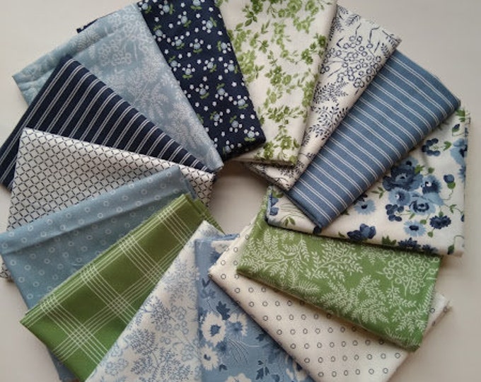 Nantucket Summer Swoon Sixteen Quilt Kit 74x74 Camille Roskelley Moda ...