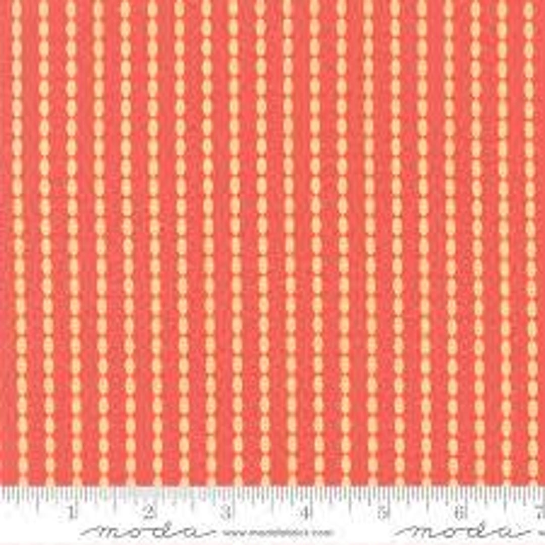 Sundrops 1/2 Yard Cory Yoder Dark Coral Coriander Quilts - Moda - OUT ...