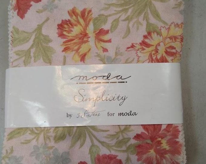 Simplicity by 3 Sisters for Moda Charm Pack 47pcs Cotton Fabric - Out ...