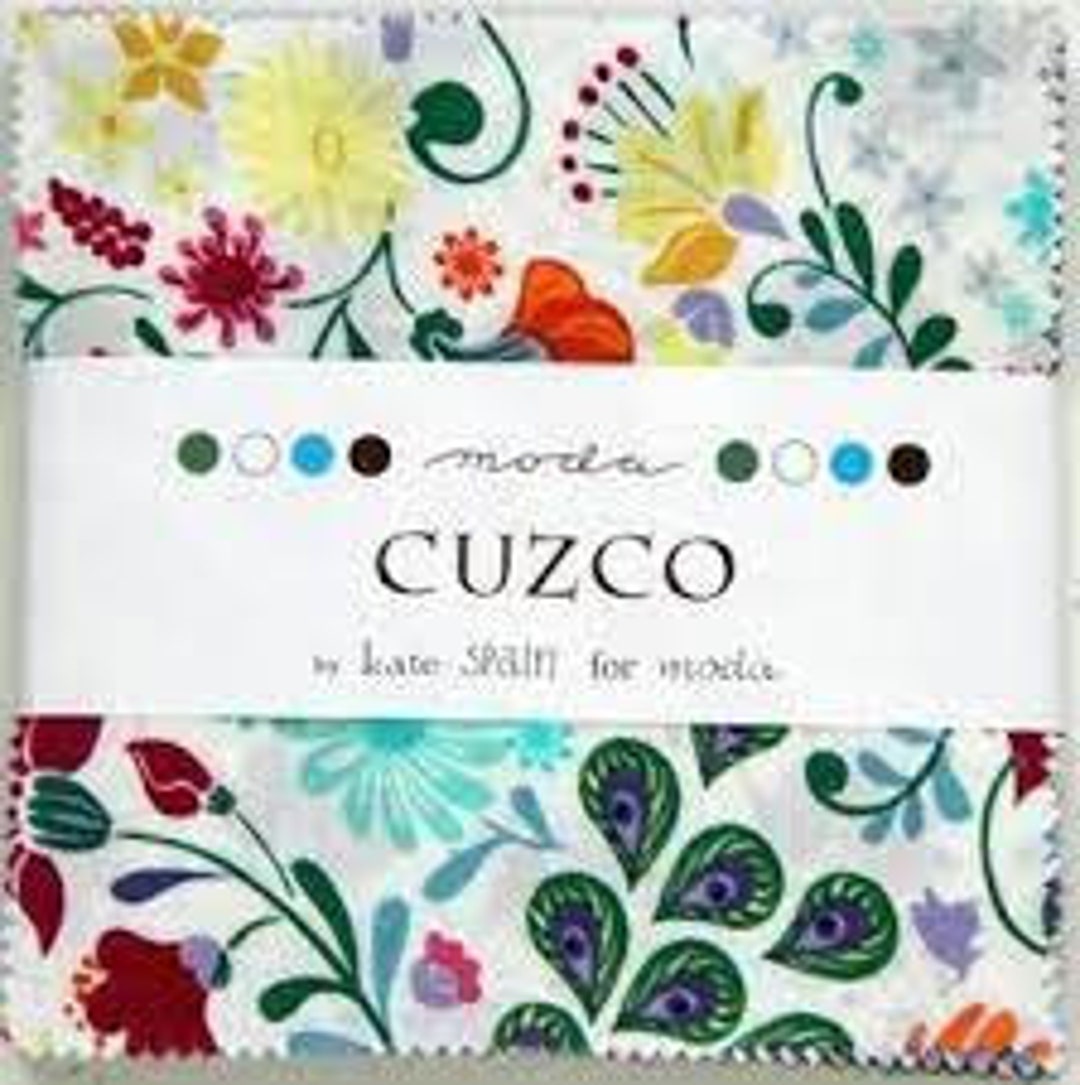 Cuzco Charm Pack Kate Spain - Moda - OUT OF PRINT - Retired - Precut 42 ...