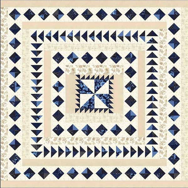 Moda Regency Blues - Etsy
