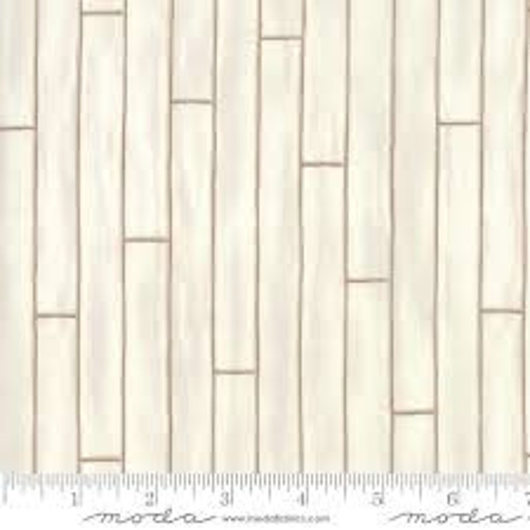 Explore 1/2 Yard Deb Strain - Wood Slats - Birch White - Moda - 100% ...