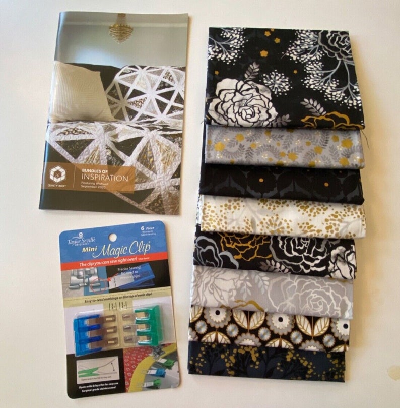 Silverstone Wishwell Quilt Kit 8 Fat Quarters (no Background Included ...
