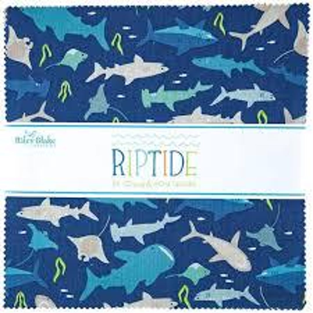 Riptide by Riley Blake 10" Stacker/layer Cake Citrus and Mint Designs ...